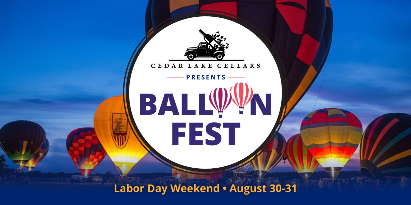 Balloon Fest - Cedar Lake Cellars